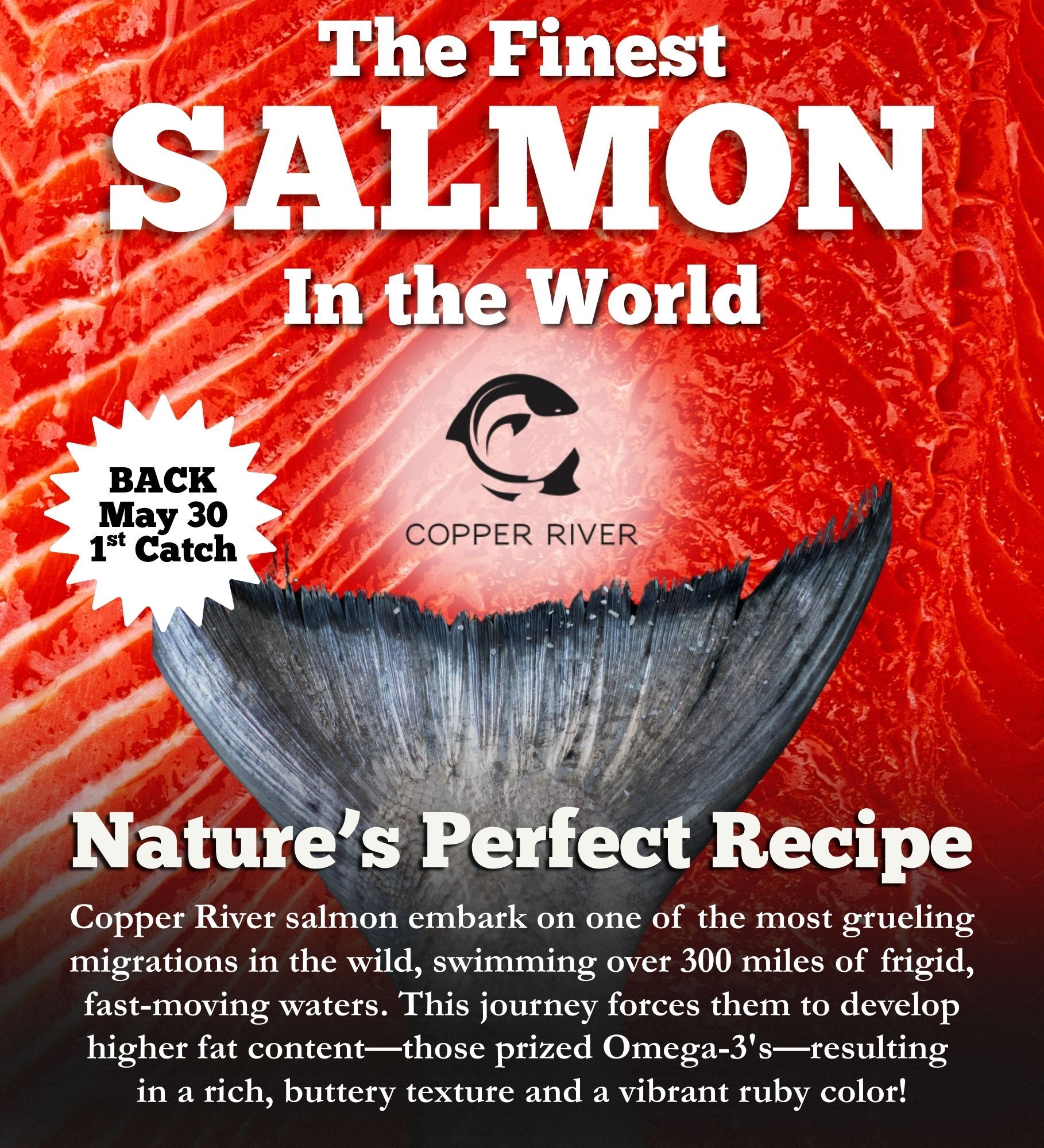 Copper River Salmon Available May 30th!